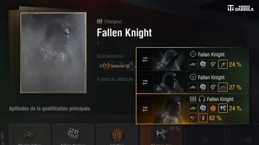 Centurion AX - INFERNAL KNIGHT - DARKOLA MODS