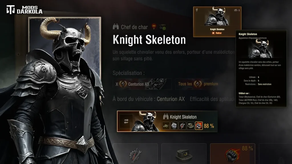 Centurion AX - INFERNAL KNIGHT - DARKOLA MODS