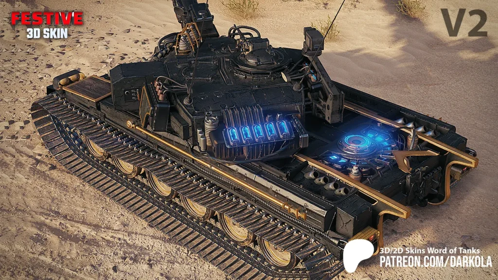 Chieftain Mk. 6 - STEAMPUNK - DARKOLA MODS